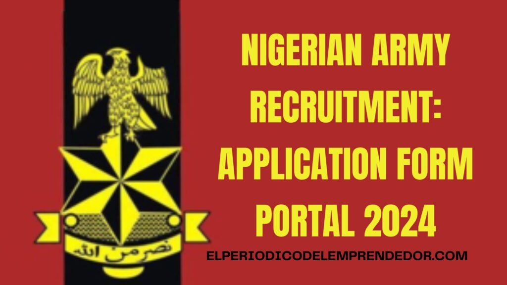 Nigerian Army Recruitment 2025 Application Form Portal